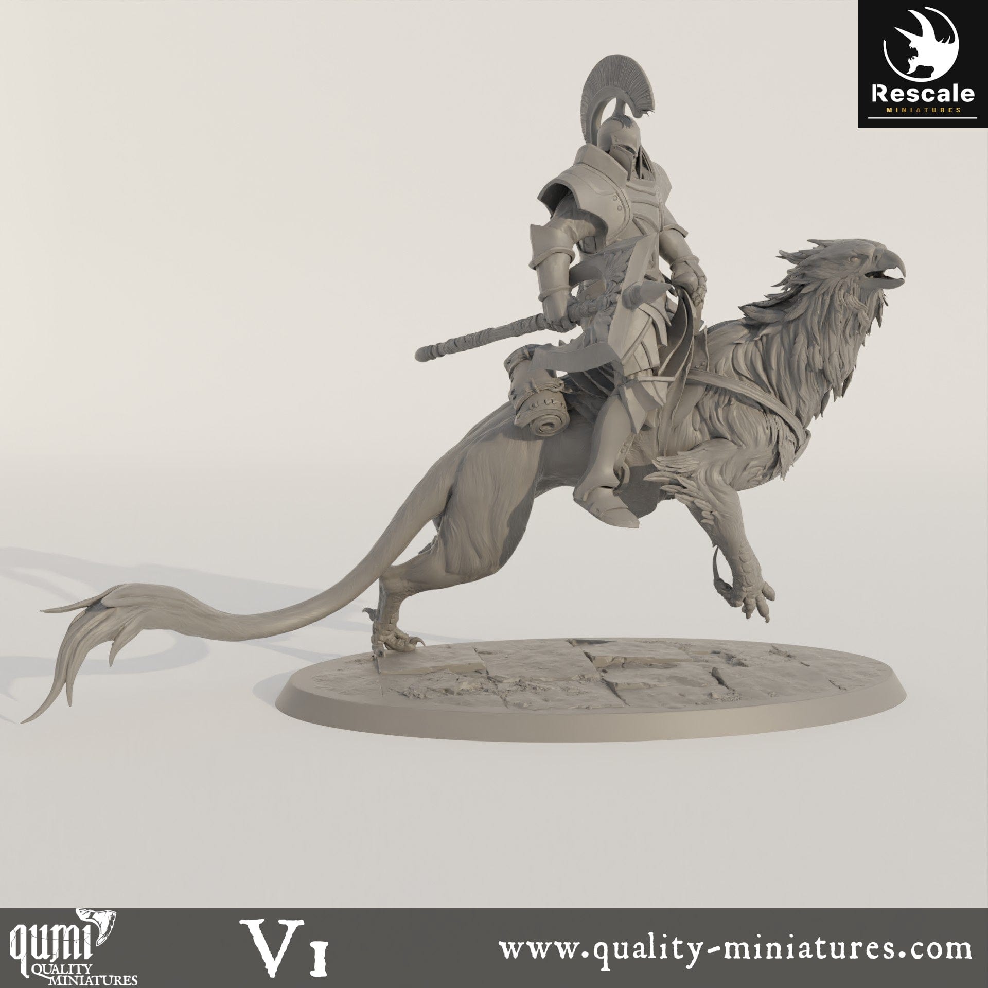 Gryph - 32mm Tabletop RPG Mini - Qumi - Rescale Miniatures – Quality Miniatures - Qumi